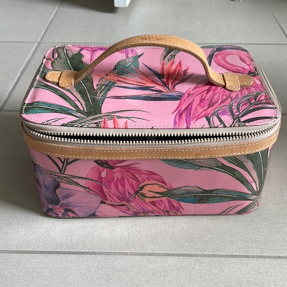 Consuela | Bags | Consuela Train Case Brynn Flamingo | Poshmark